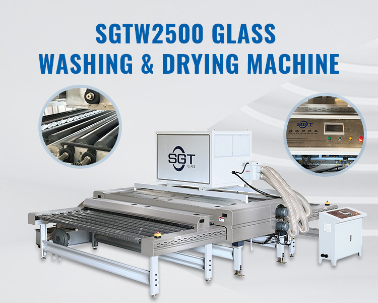 Glass Washing machine, Glass Polishing machine, Glass Beveling machine ...